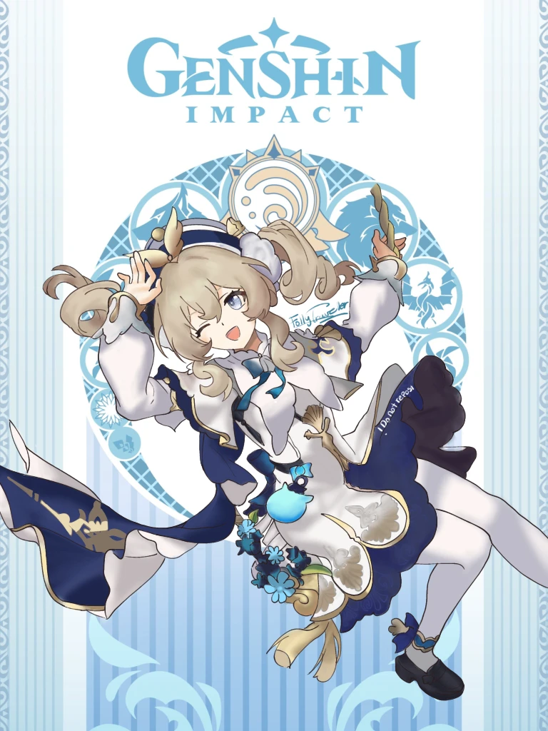 Hyacine ️ Barbara color swap Genshin Impact | HoYoLAB