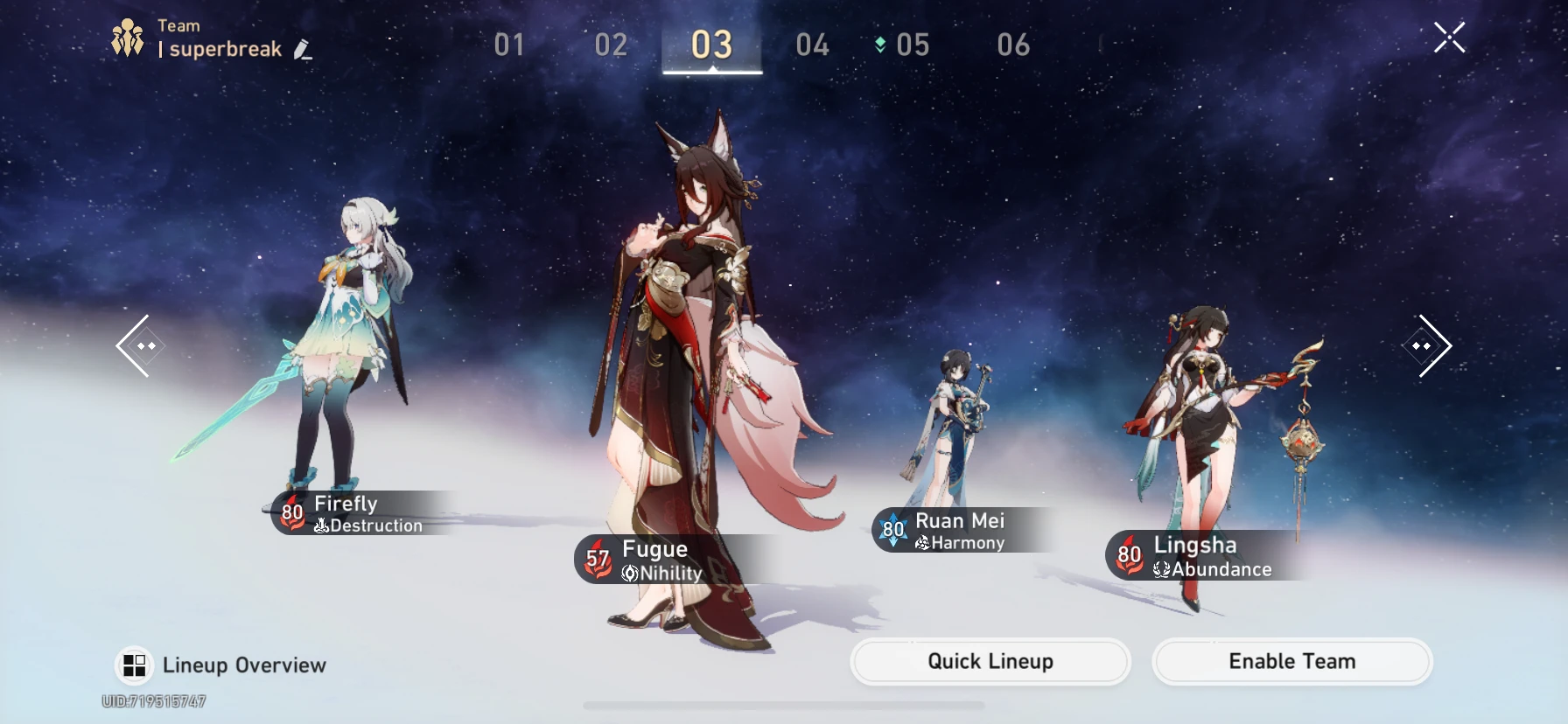 i finally got the superbreak team 🥹 Honkai: Star Rail | HoYoLAB