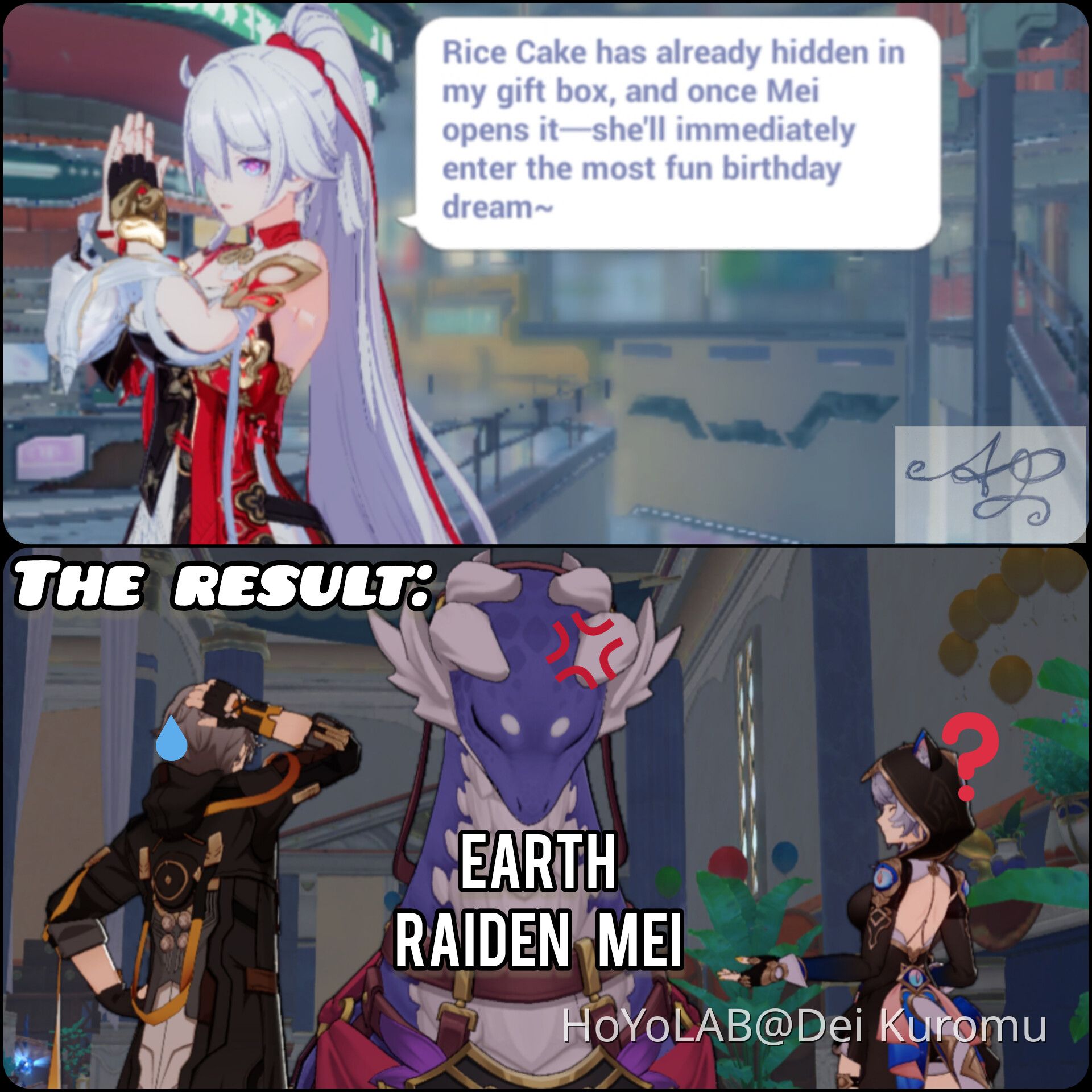 Raiden Mei-senpai has been sent to Amphoreus/Star Rail [Fan Fiction ...