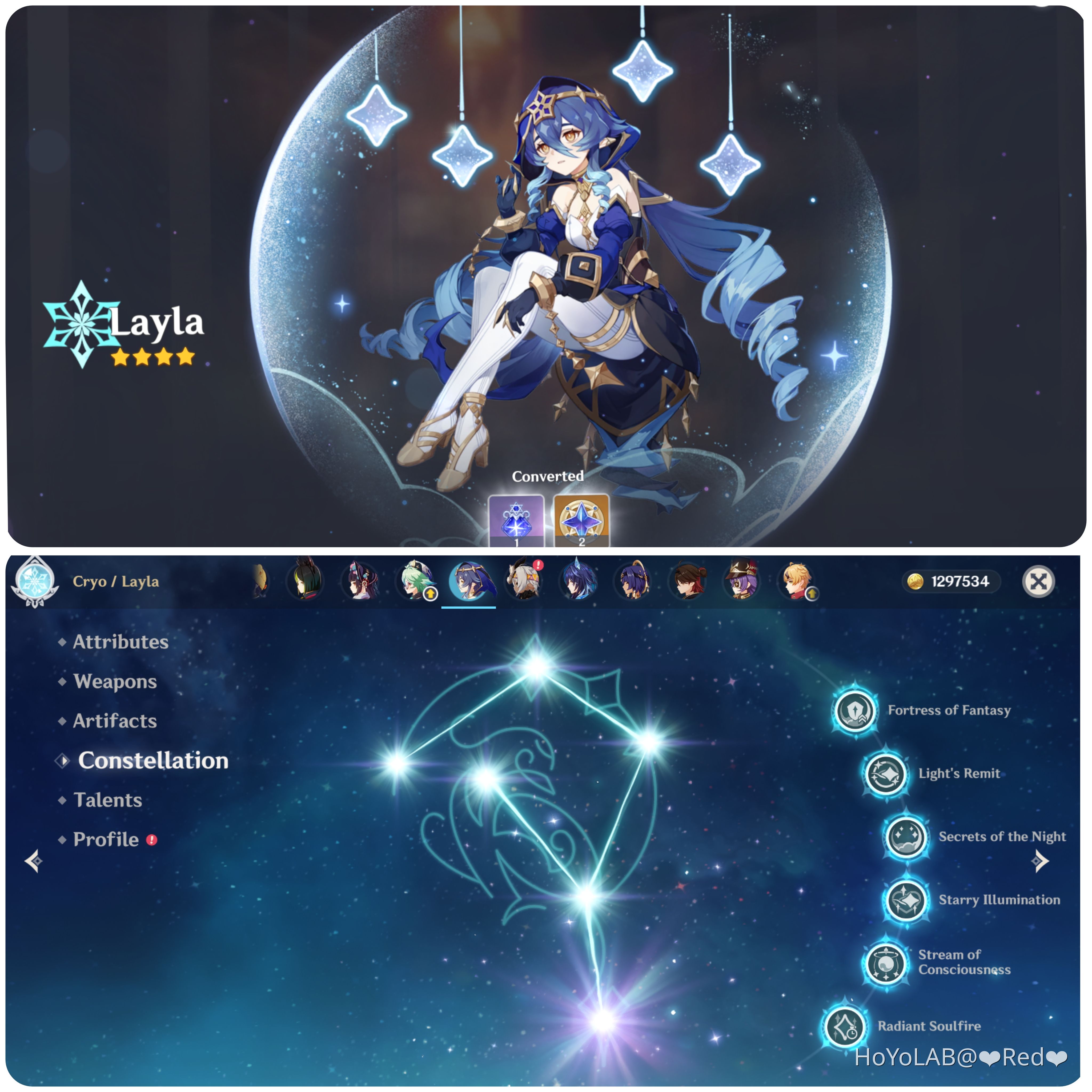 C6 Layla!!🩵 Genshin Impact | HoYoLAB