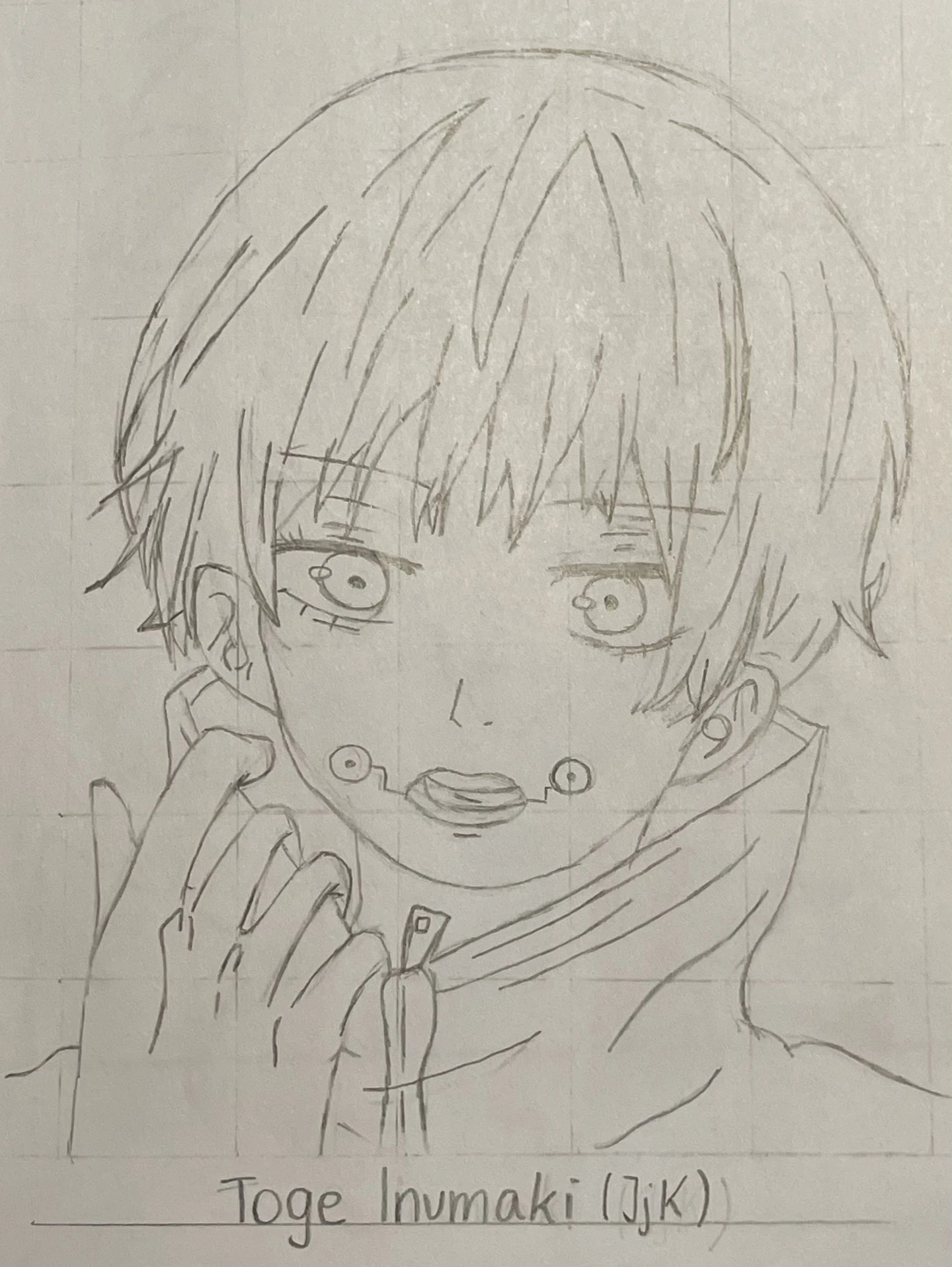 Toge Inumaki (Jujutsu Kaisen) drawing Genshin Impact | HoYoLAB