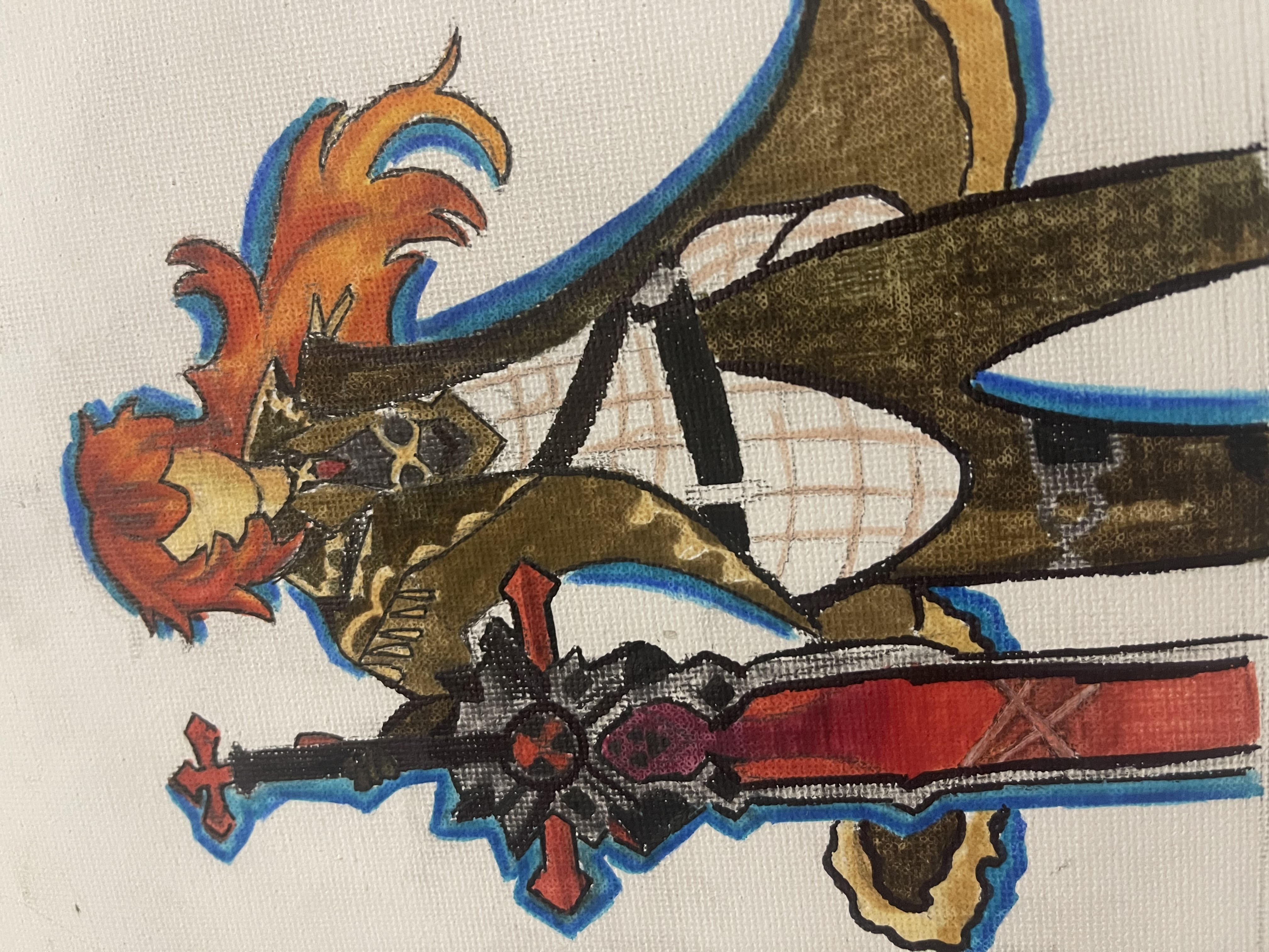 A finished diluc drawing Genshin Impact | HoYoLAB
