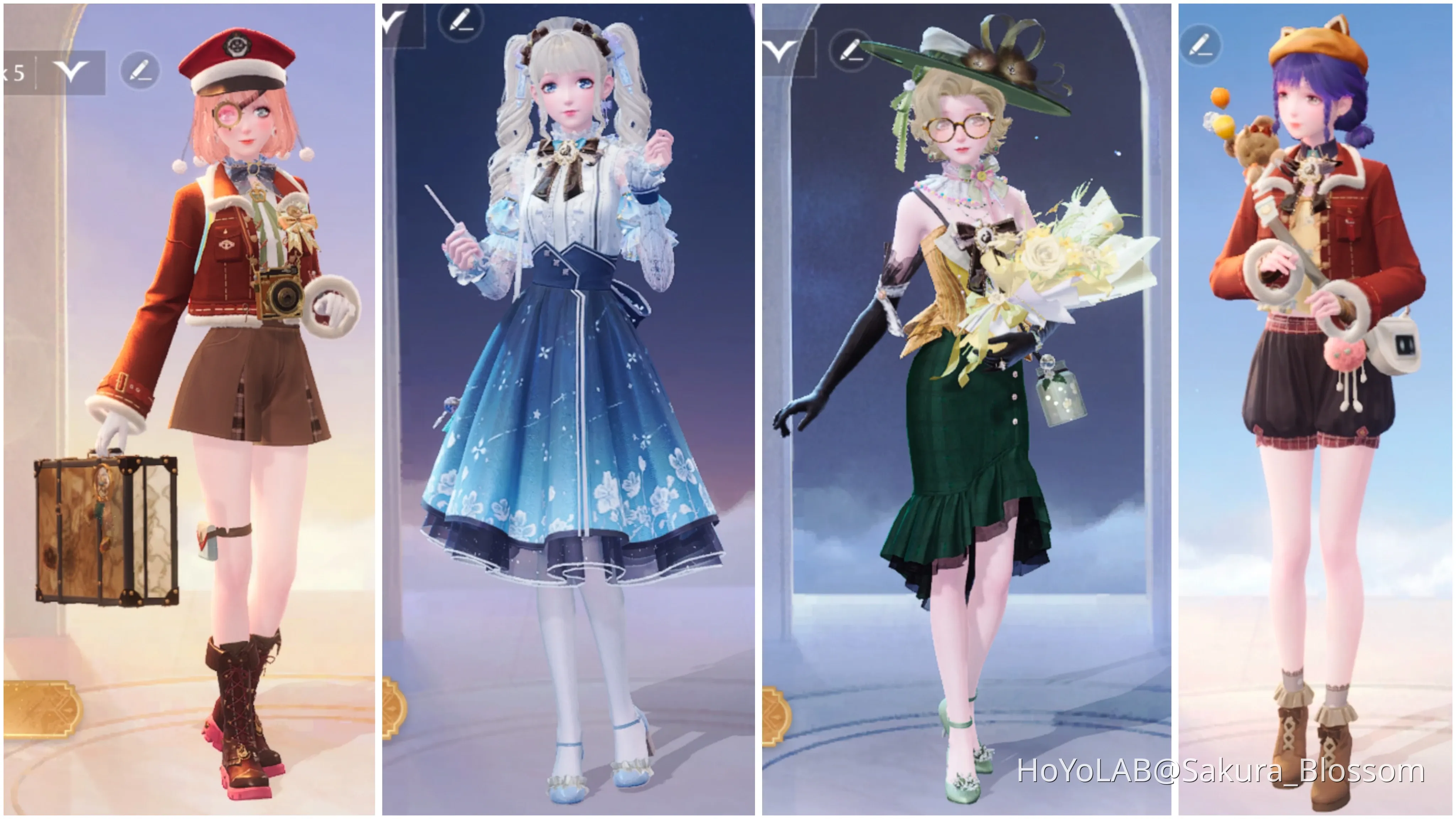 Infinity Nikki outfits Ft. Genshin Impact Edition! 🥰 Genshin Impact ...
