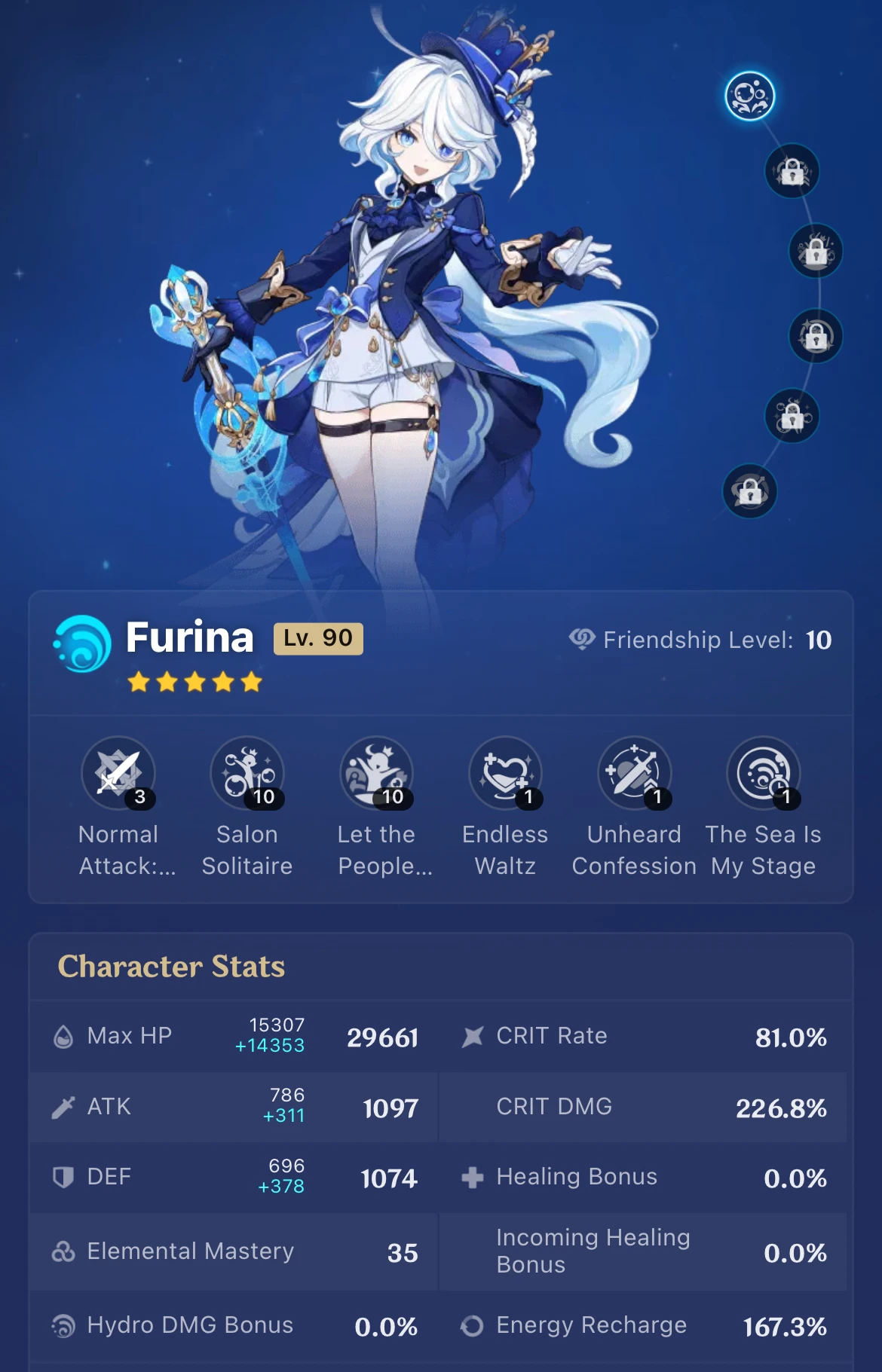 improved f2p Furina build Genshin Impact | HoYoLAB