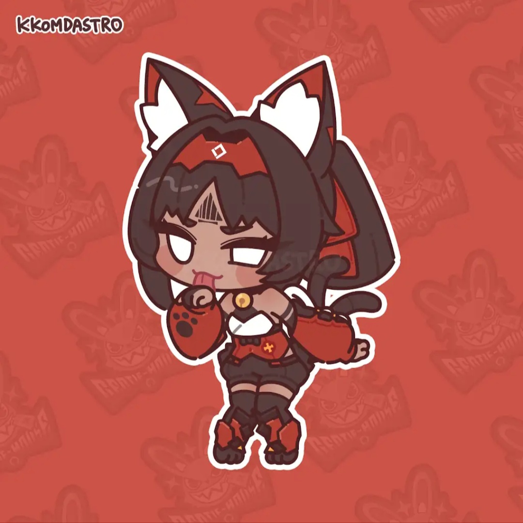 Nekomata Art by KKOMDA Zenless Zone Zero | HoYoLAB