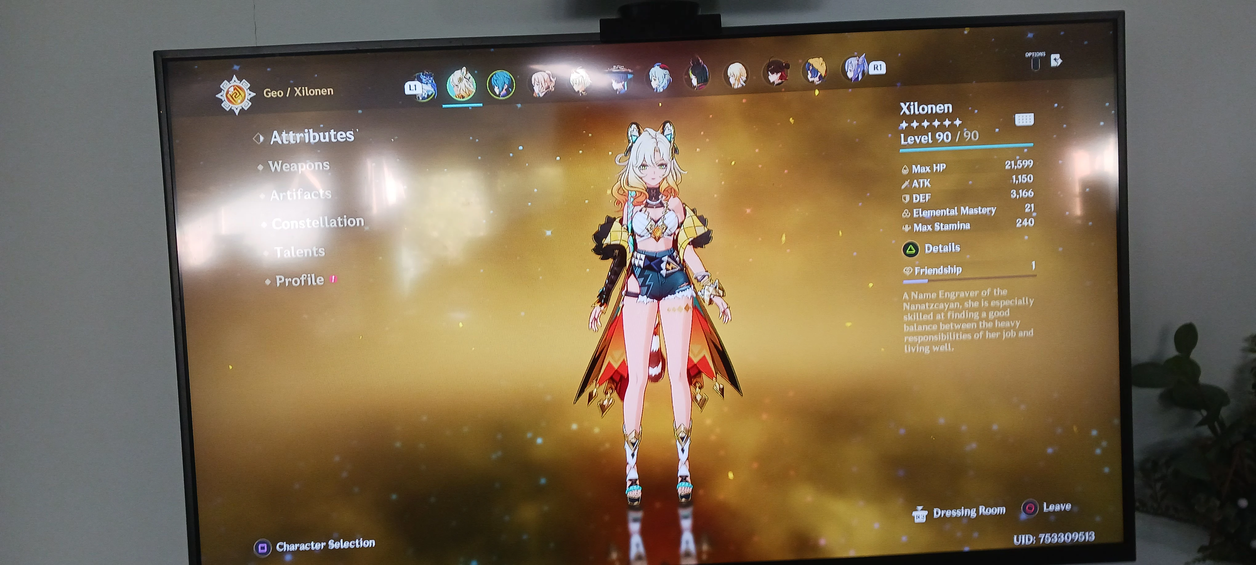 Day 1 xilonen build Genshin Impact | HoYoLAB