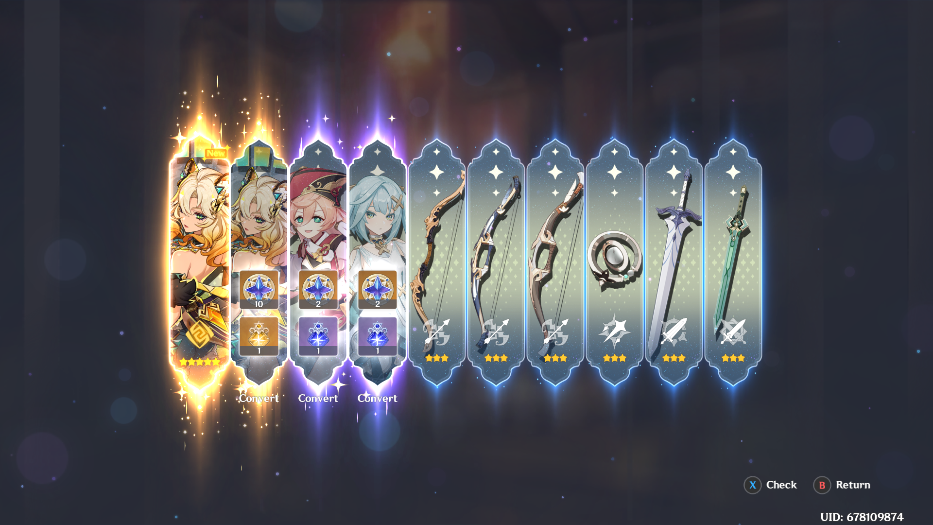 My first double 5 star pull 🫶 Genshin Impact | HoYoLAB