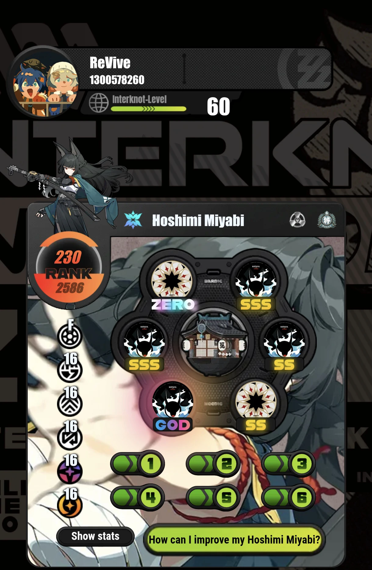 M6 MIYABI GOD DISK 🔥 TOP 200 3 BUILDS Zenless Zone Zero | HoYoLAB