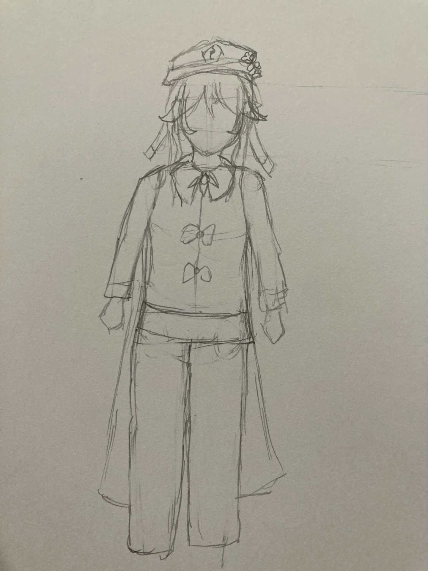 Full body concept clothes for my AU with Furina and Hu Tao Genshin ...