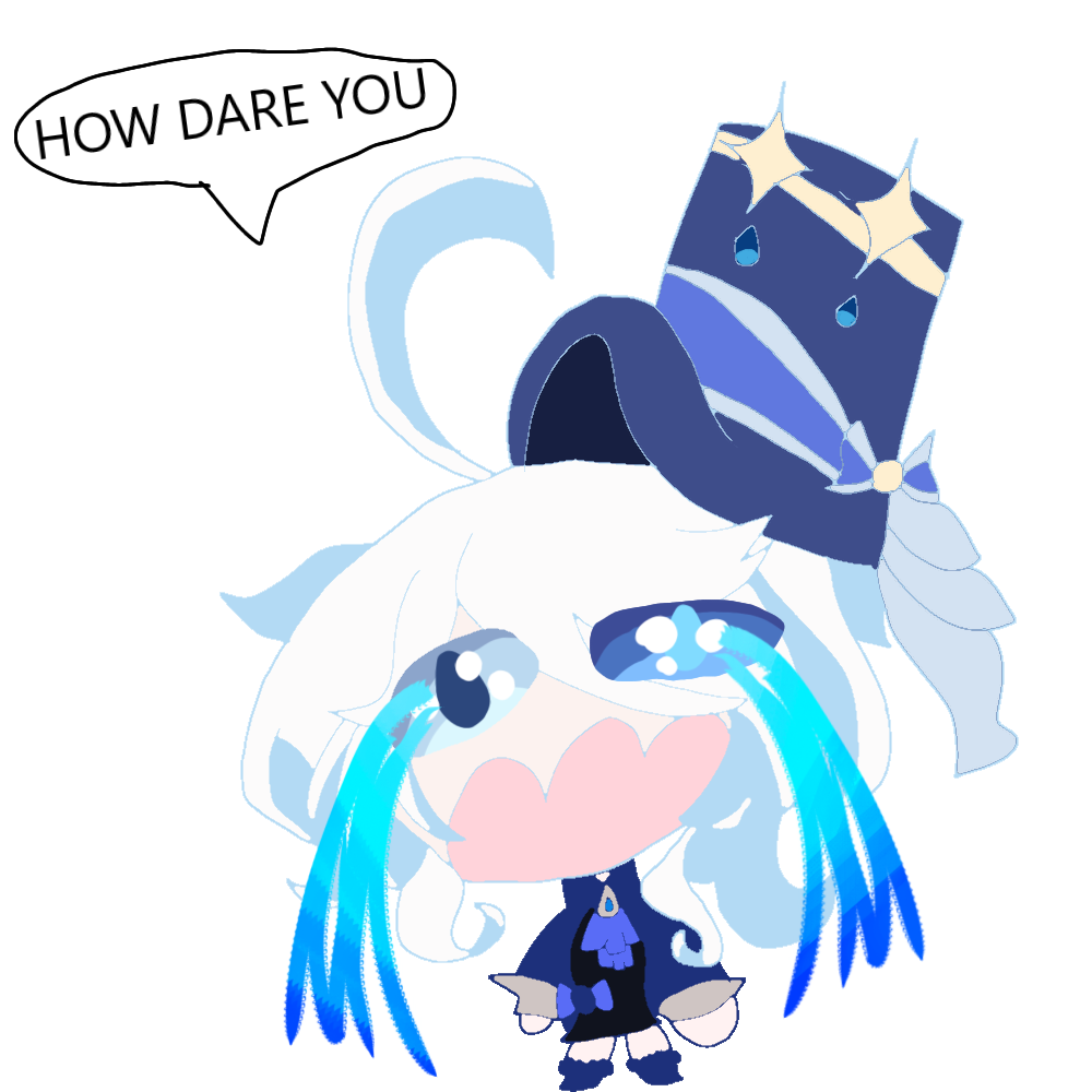 Crying Furina (ￗ﹏ￗ ) Genshin Impact | HoYoLAB