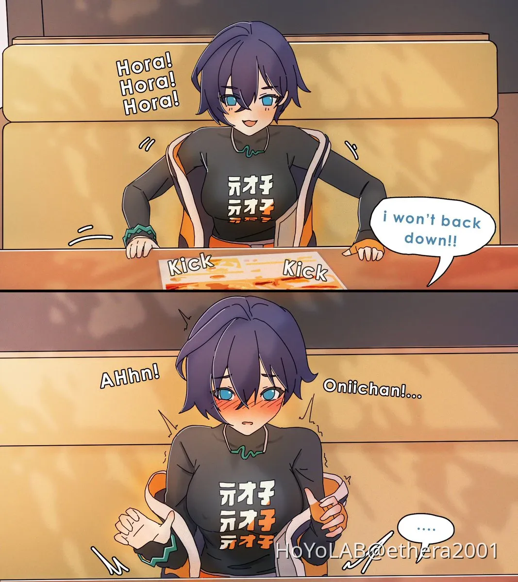 wise vs belle feet fight 😂😂😏😏😏 Zenless Zone Zero | HoYoLAB