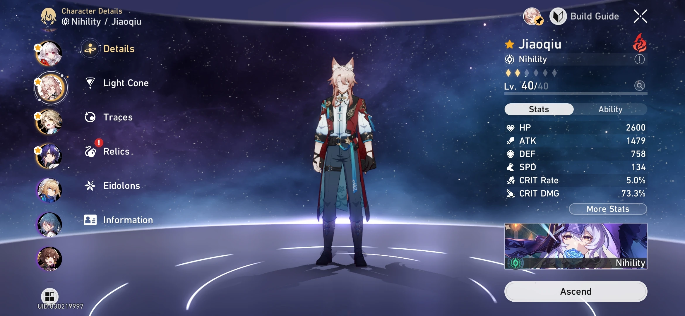 Day 1 having acheron's fan light, also got jiao qiu too :p Honkai: Star ...