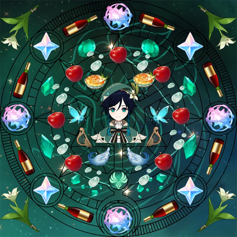 some venti summoning circle I made Genshin Impact | HoYoLAB