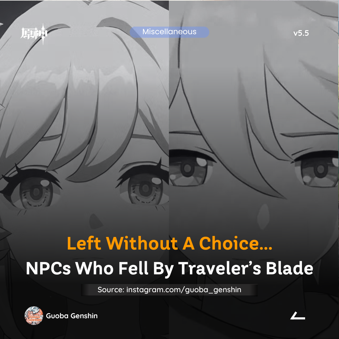 All NPCs Who Fell by Traveler's Blade (One is Optional, The Rest is ...