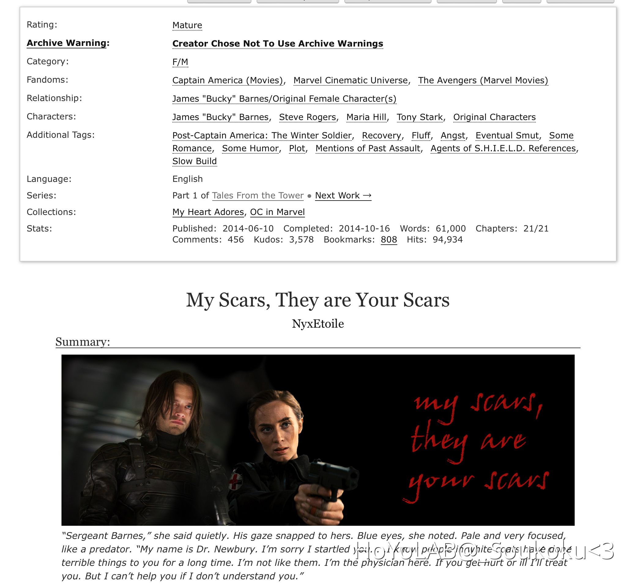 BEST MARVEL FIC EVER!!!! | HoYoLAB