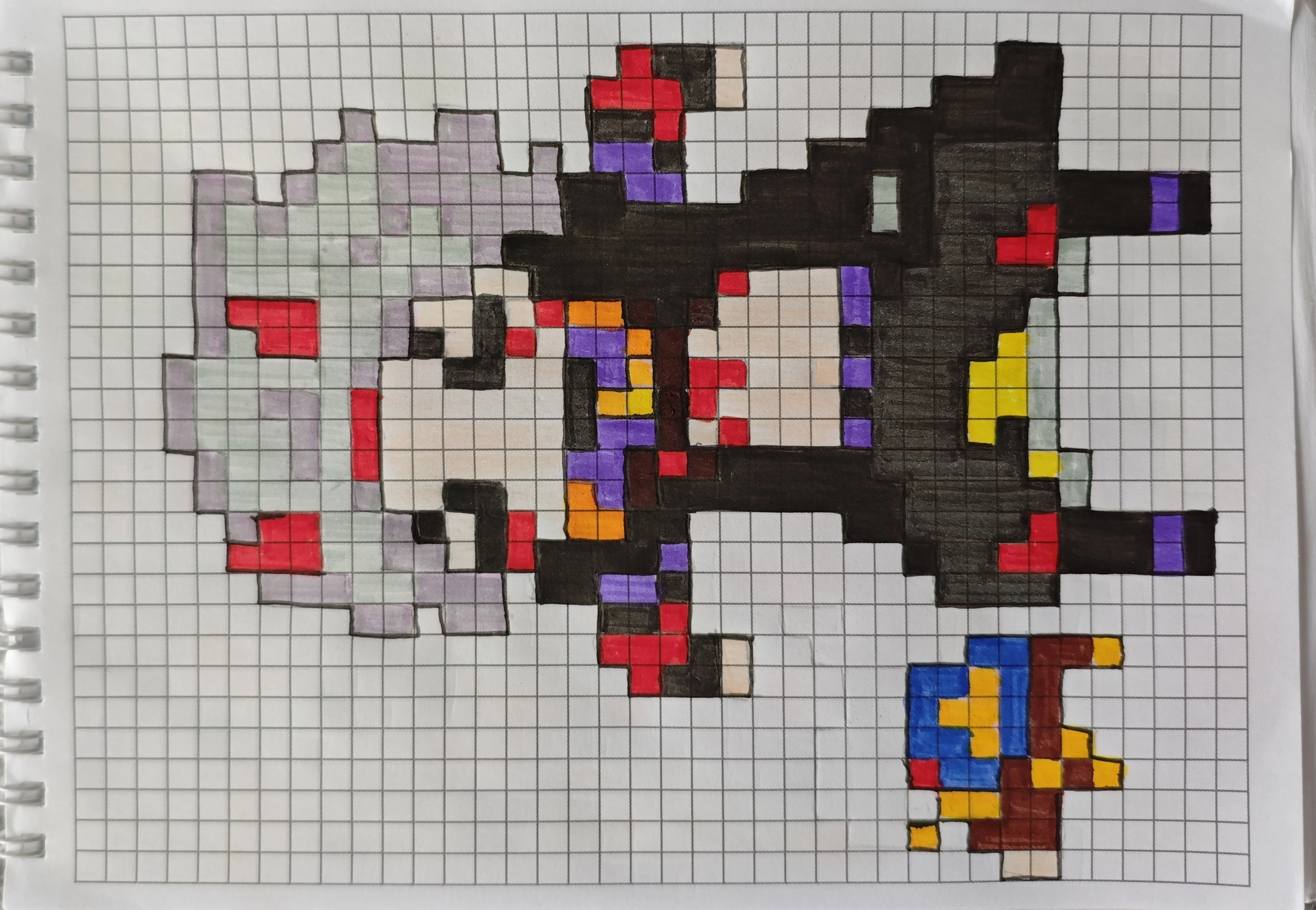 Itto pixel art Genshin Impact | HoYoLAB