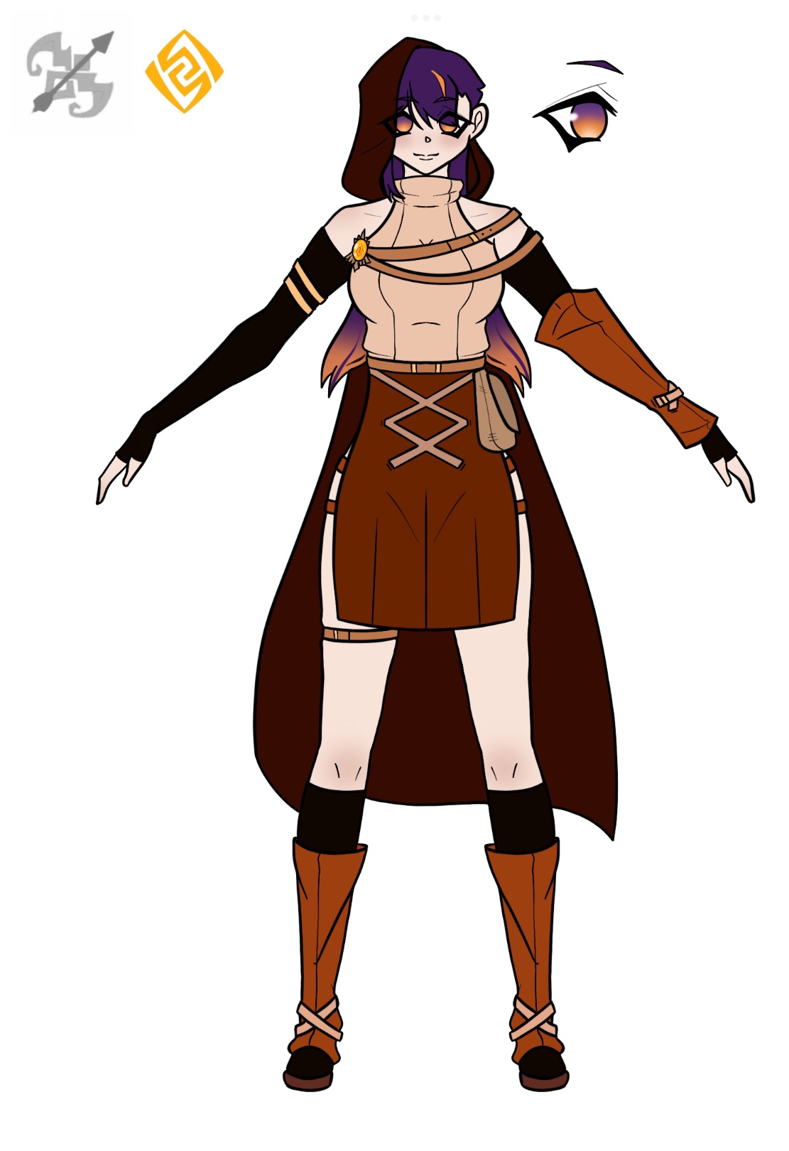 Skathi the lone hunter Genshin Impact | HoYoLAB