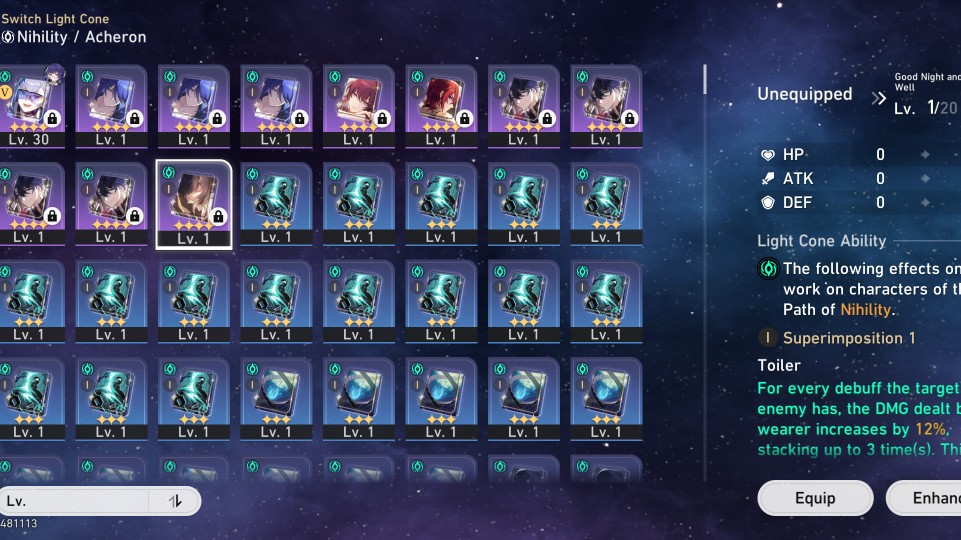 Which lc for Acheron? Honkai: Star Rail | HoYoLAB