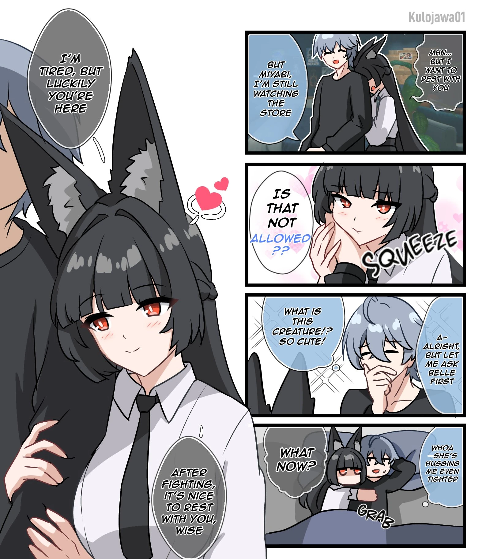 Alone Time : Wise X Miyabi Zenless Zone Zero | HoYoLAB