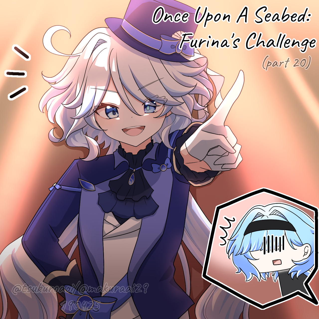 Once Upon A Seabed: Furina's Challenge (Genshin Impact OC/Fancomic) #20 ...
