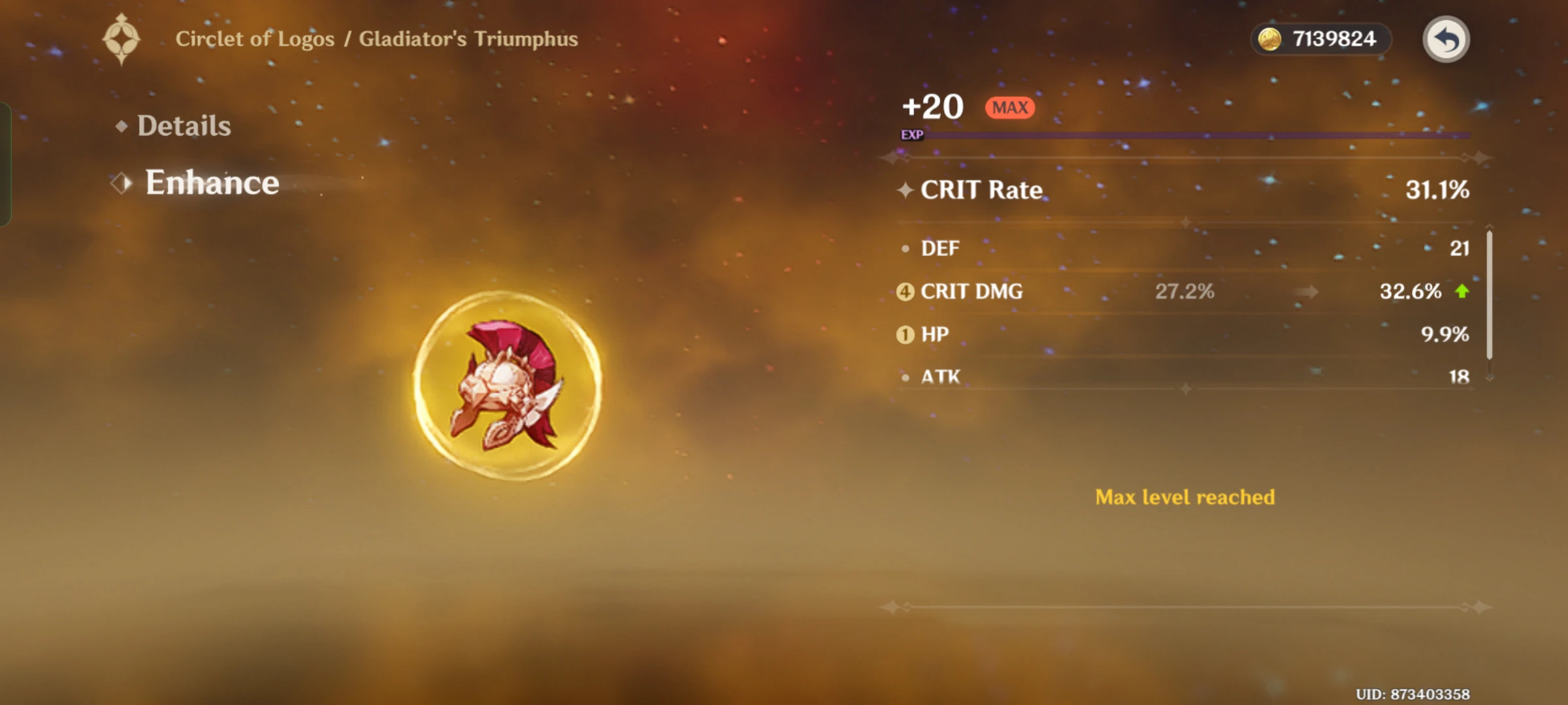 More crit damage than crit rate? Genshin Impact | HoYoLAB