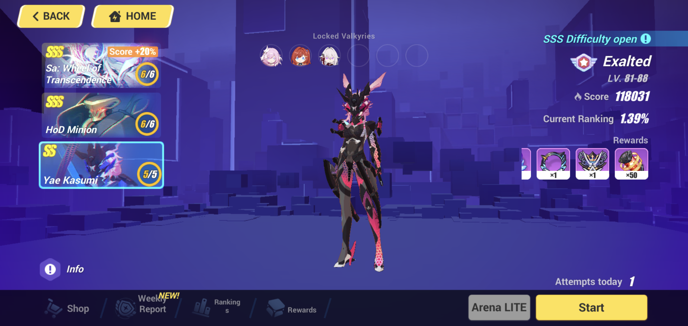 Kasumi boss Honkai Impact 3rd | HoYoLAB