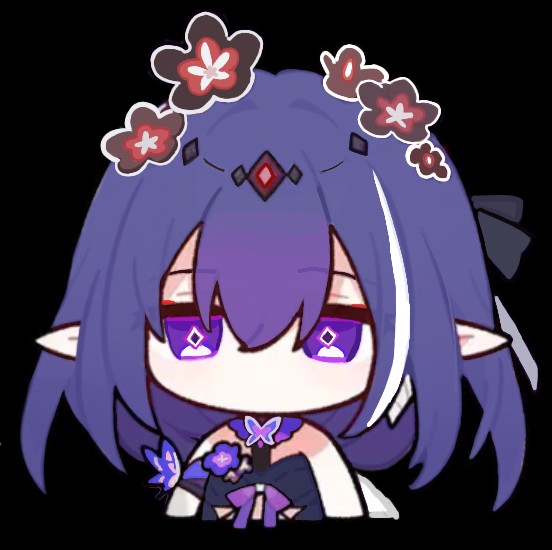 Castorice with acheron's colors 🌹 Honkai: Star Rail | HoYoLAB