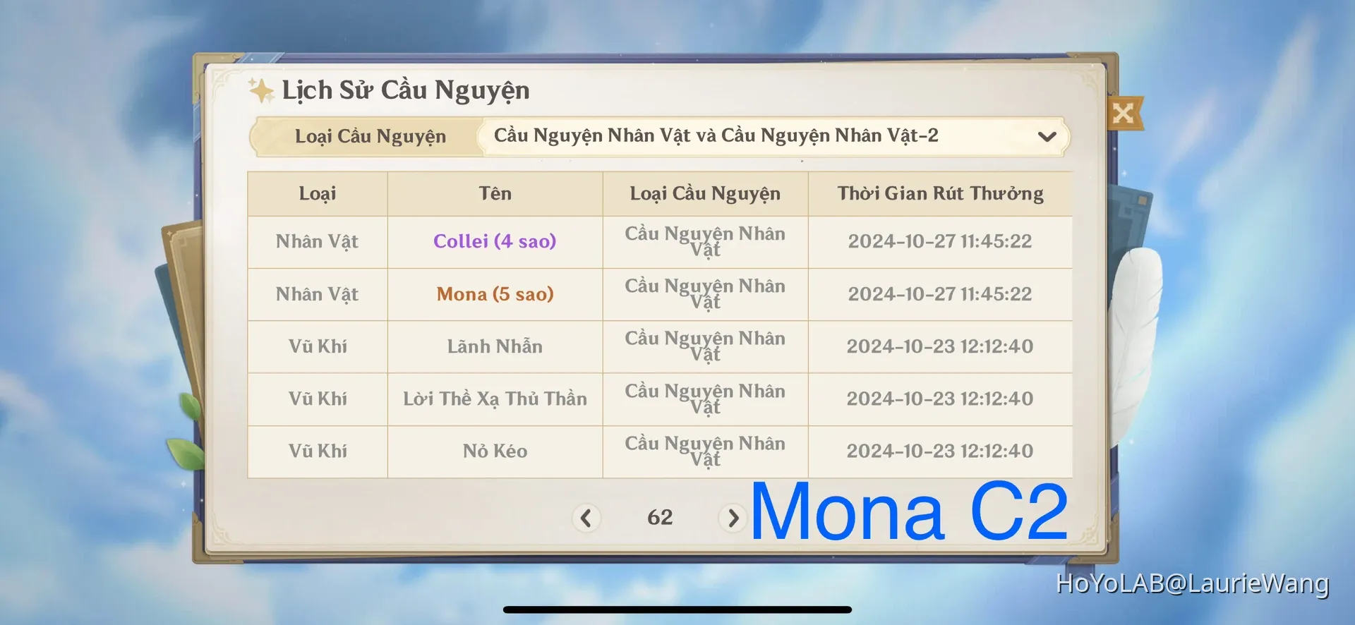 Lost 50/50 to Mona THREE times on Character Event Wish & ONCE on ...