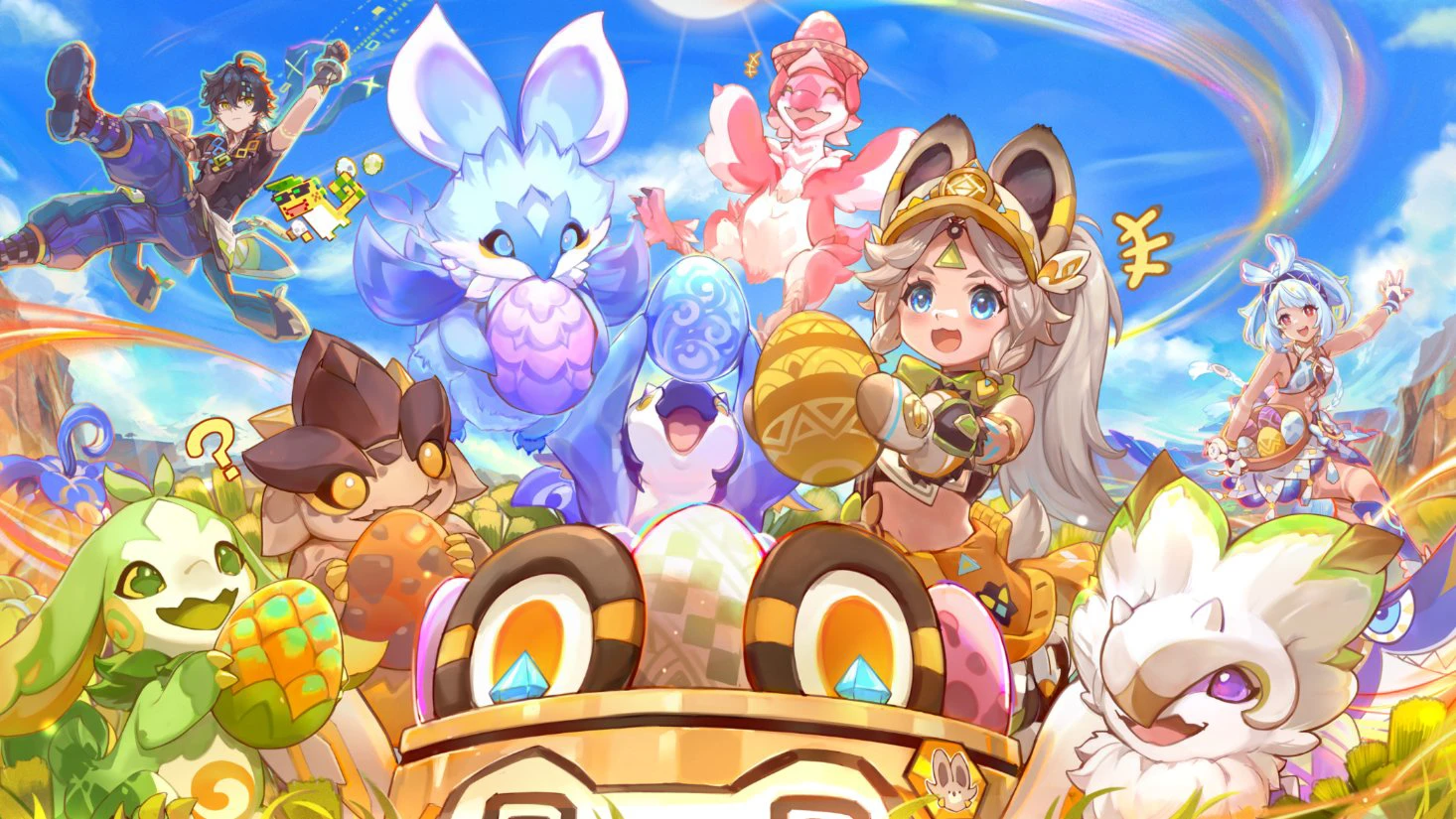 HAPPY EASTER!! 🐣🌷 Genshin Impact | HoYoLAB