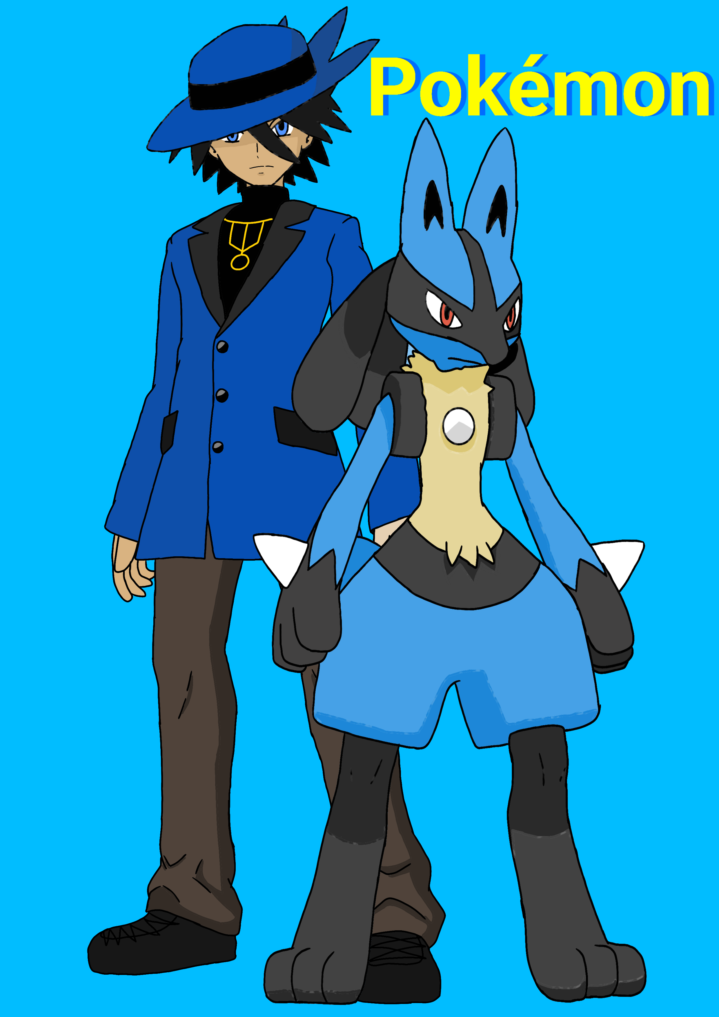 Riley and Lucario from Pokémon | HoYoLAB