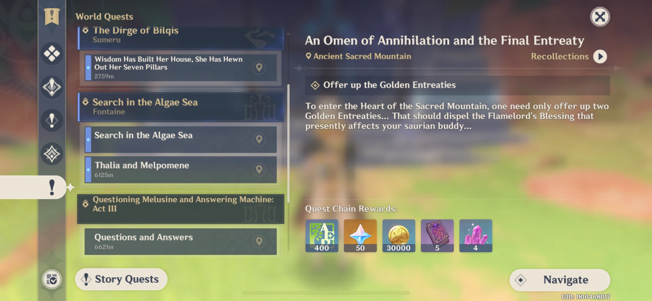 Please help, step Quest is stuck Genshin Impact | HoYoLAB