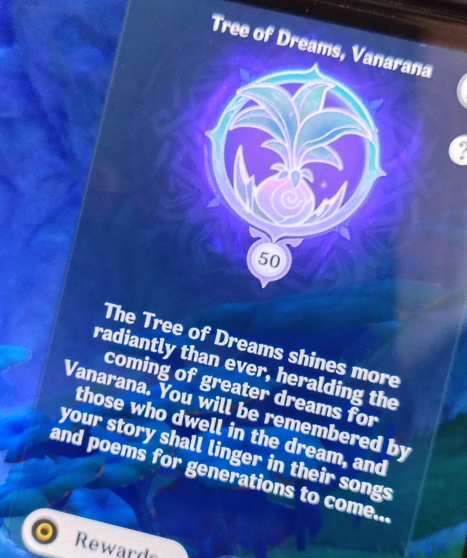 I officially announce that the tree on Sumeru has been completed 🏼 🌳 ️ ...