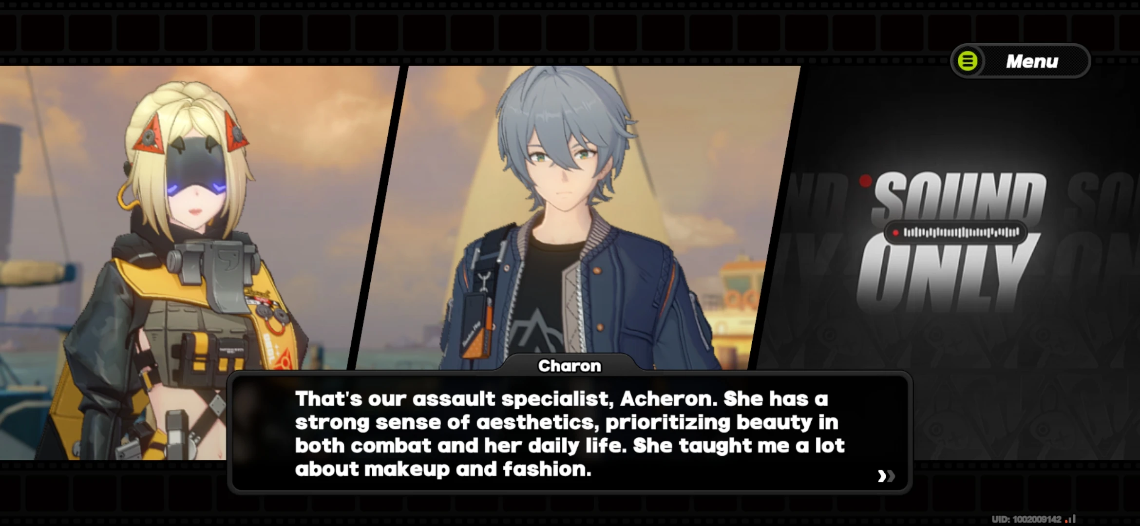 First Fugue now Acheron? This can't be a coincidence Zenless Zone Zero ...