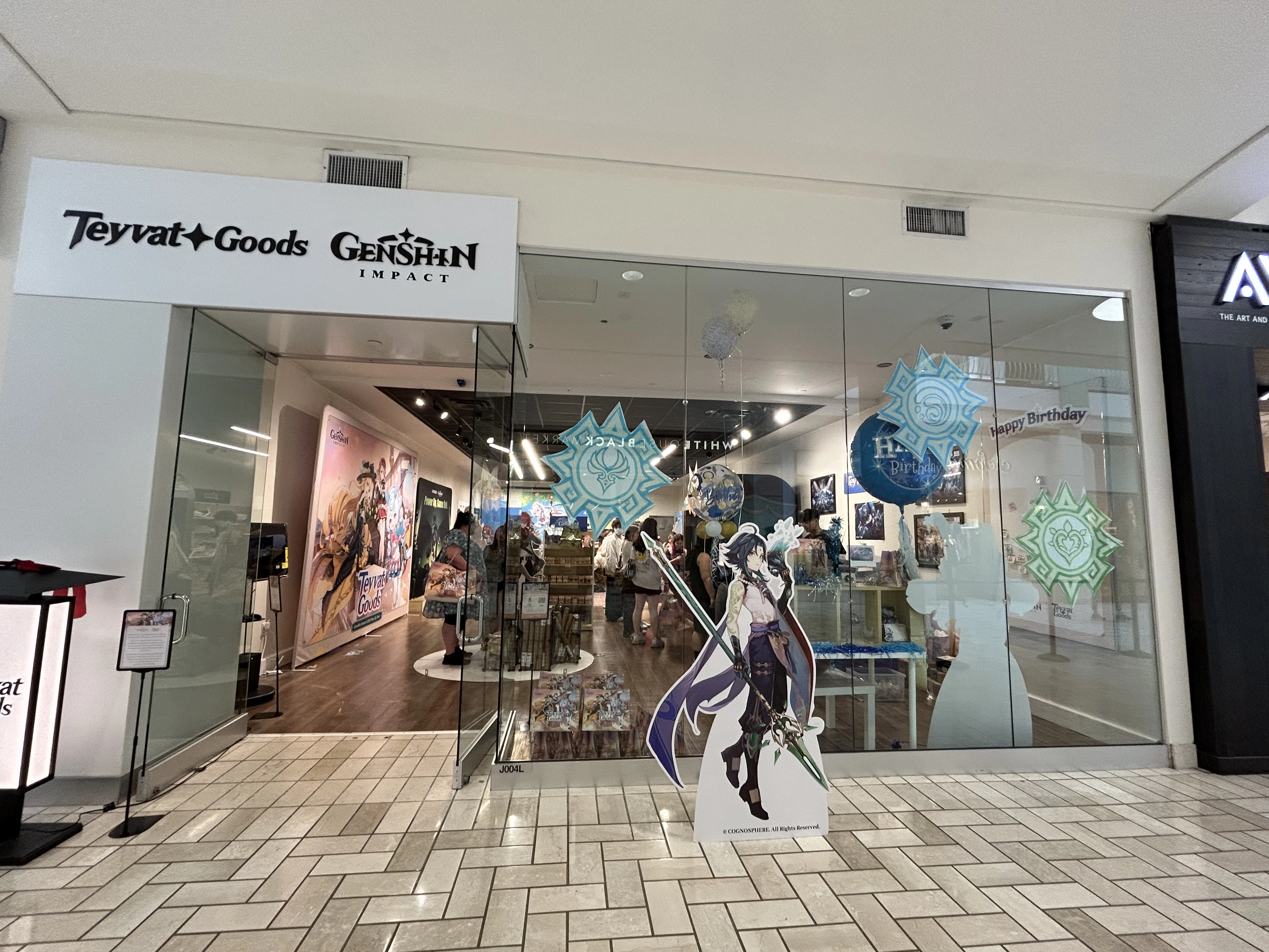 Just went to the pop up store at Tysons Mall! :D Genshin Impact | HoYoLAB