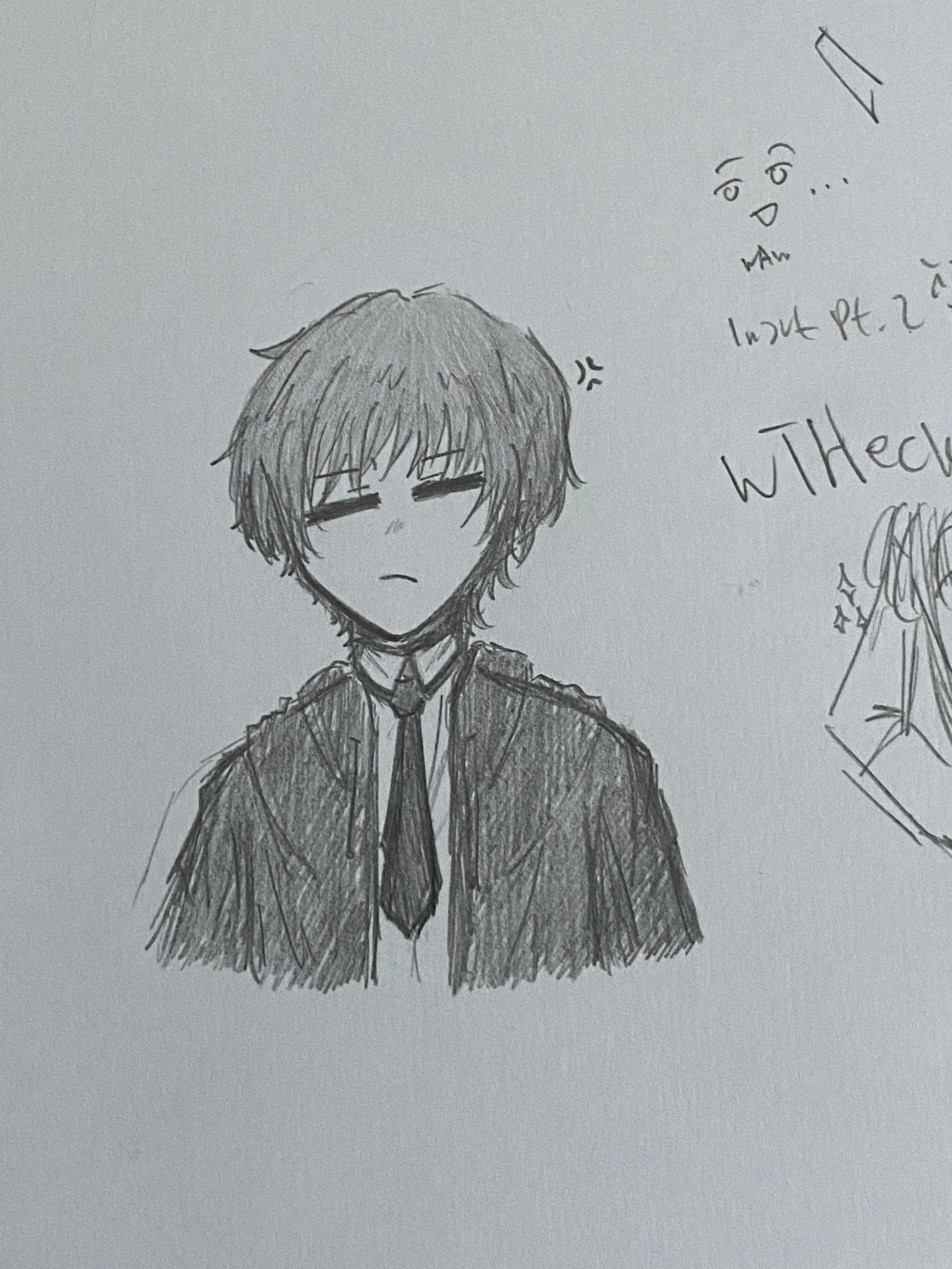 just tried to draw wanderer in my art style >:3 Genshin Impact | HoYoLAB