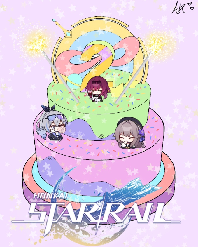 MY 2 YEAR ANNIVERSARY CAKE!!!!!!!!! Honkai: Star Rail | HoYoLAB