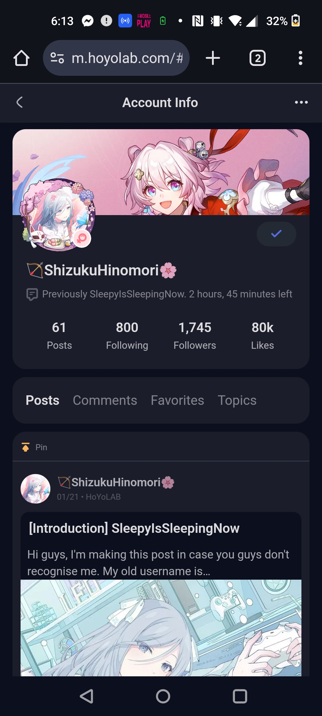 SHE NEEDS US GO TO RECENT POSTS | HoYoLAB