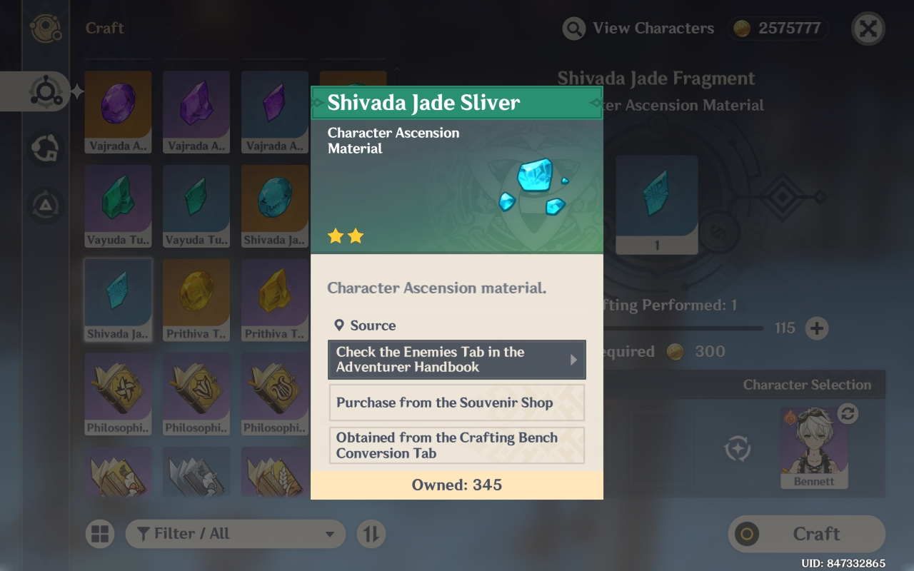 I, have enough for Skirk Ascension. Genshin Impact | HoYoLAB