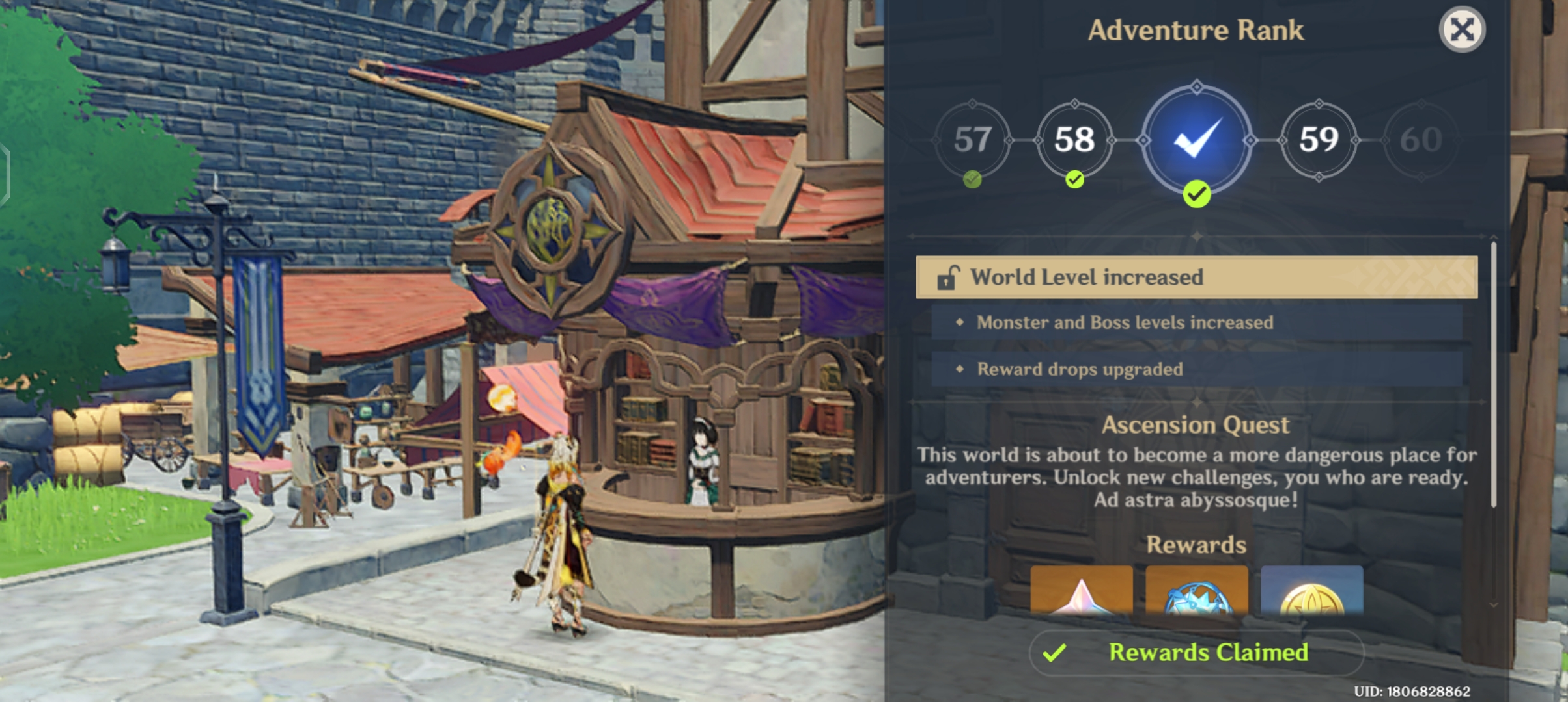 World Lvl 9 in 269 Days Genshin Impact | HoYoLAB