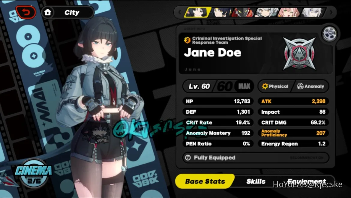 Rate my Wife, Jane Doe’s build Zenless Zone Zero | HoYoLAB