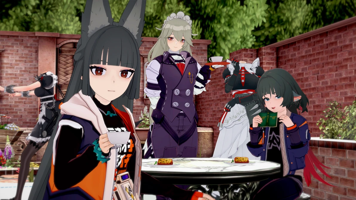 Miyabi, Rina, and Jane head swap in different bodies Zenless Zone Zero ...