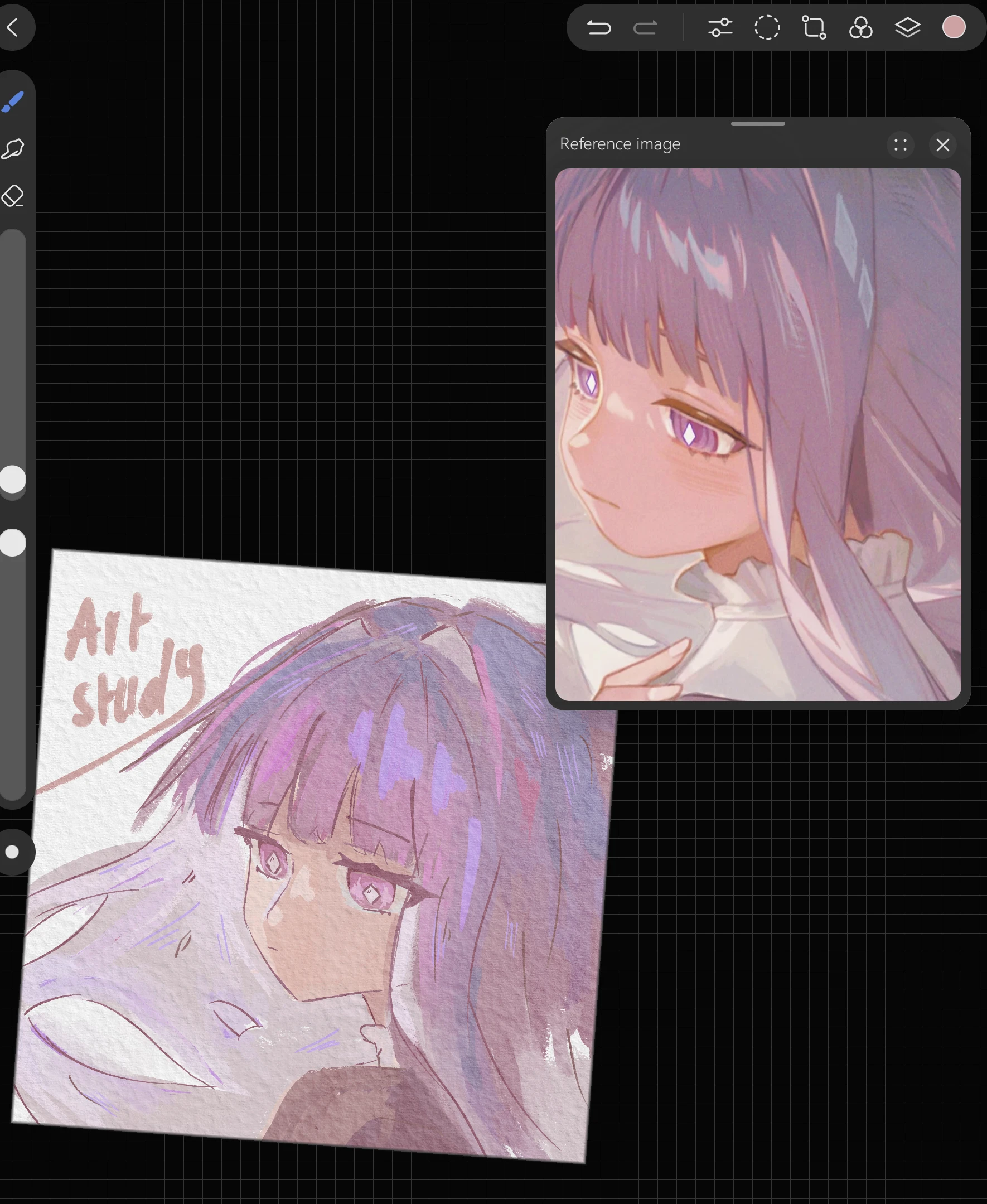 Art study: painting focus Genshin Impact | HoYoLAB