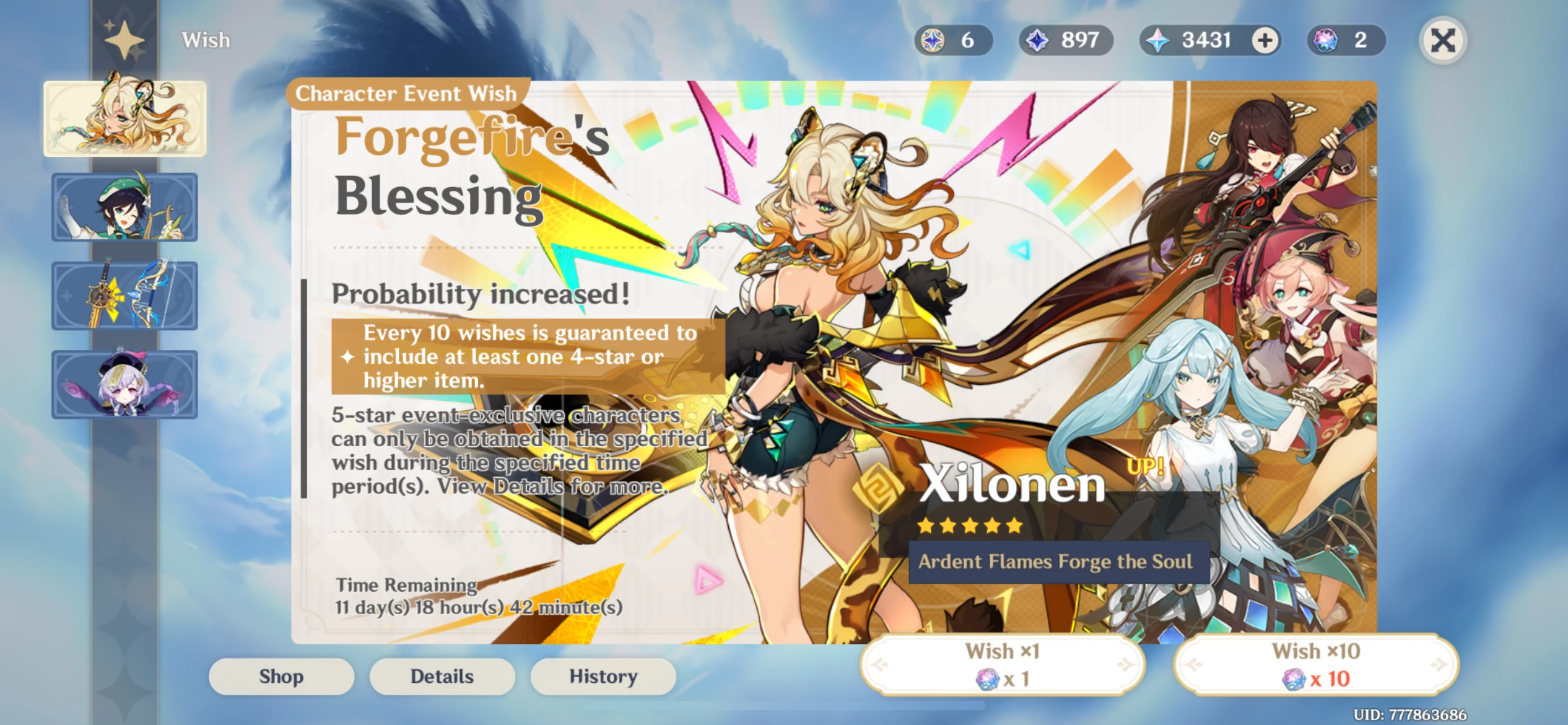 Day 5 of saving for (kazuha???/chasca???) and almost done with furina elemental and fontaine ...