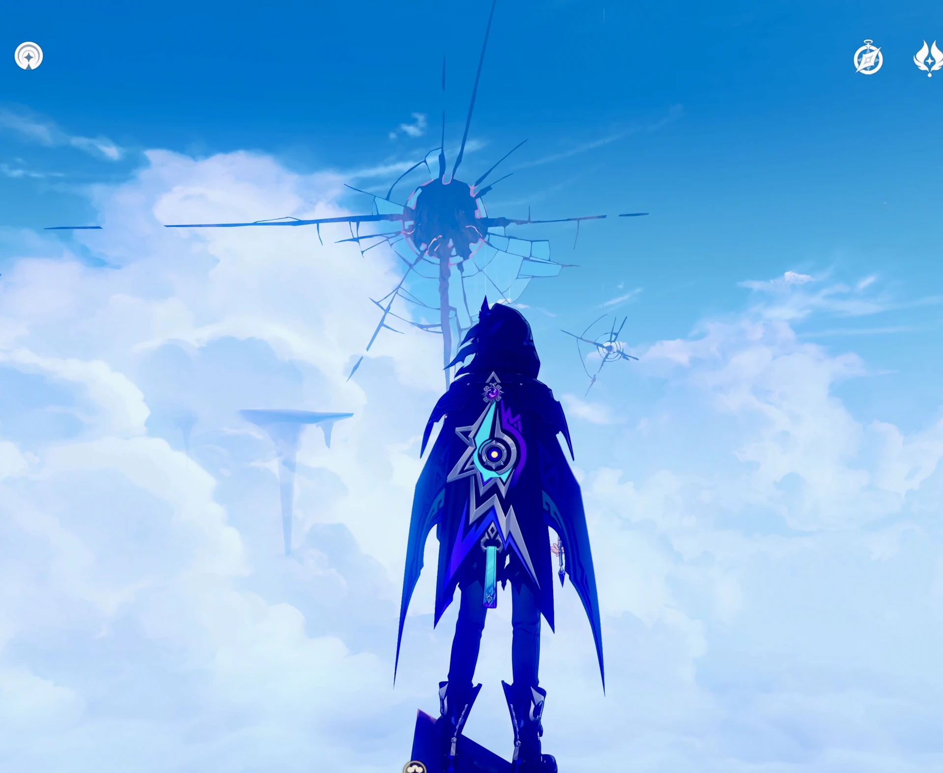 Cracks in a False Sky and Dragon Skeleton Genshin Impact | HoYoLAB