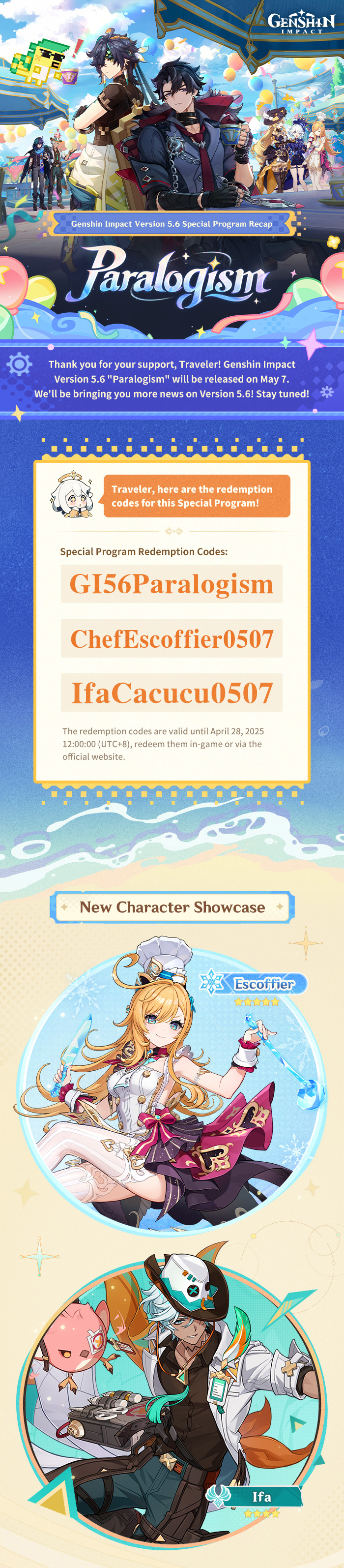 5.6 livestream recap 🔥🔥 Genshin Impact | HoYoLAB