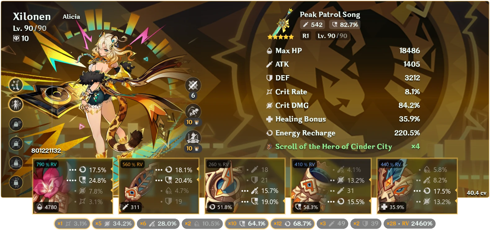 Reup Xilonen build after upgrade. Genshin Impact | HoYoLAB