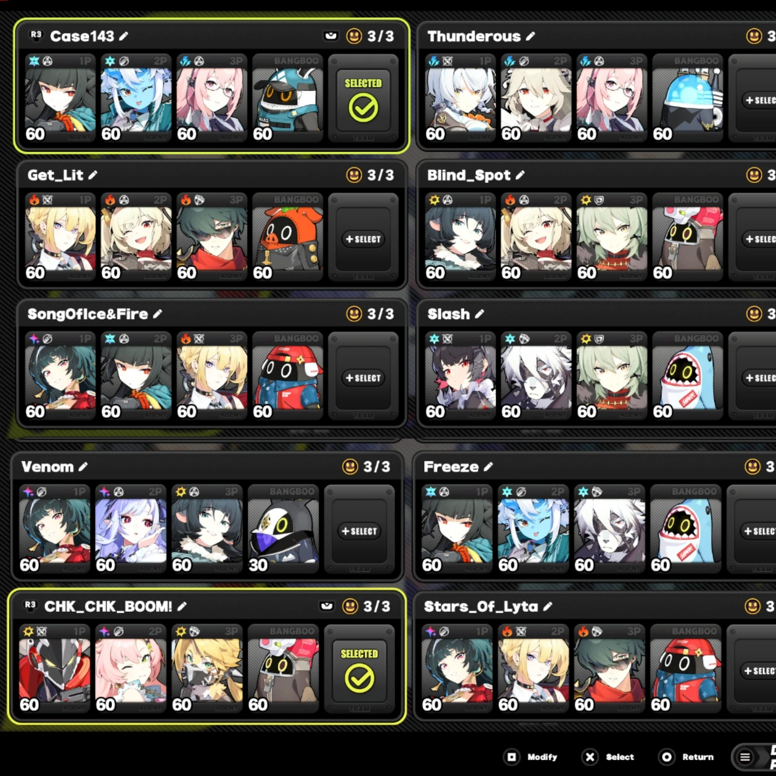 MY ZZZ PRESETS Zenless Zone Zero | HoYoLAB