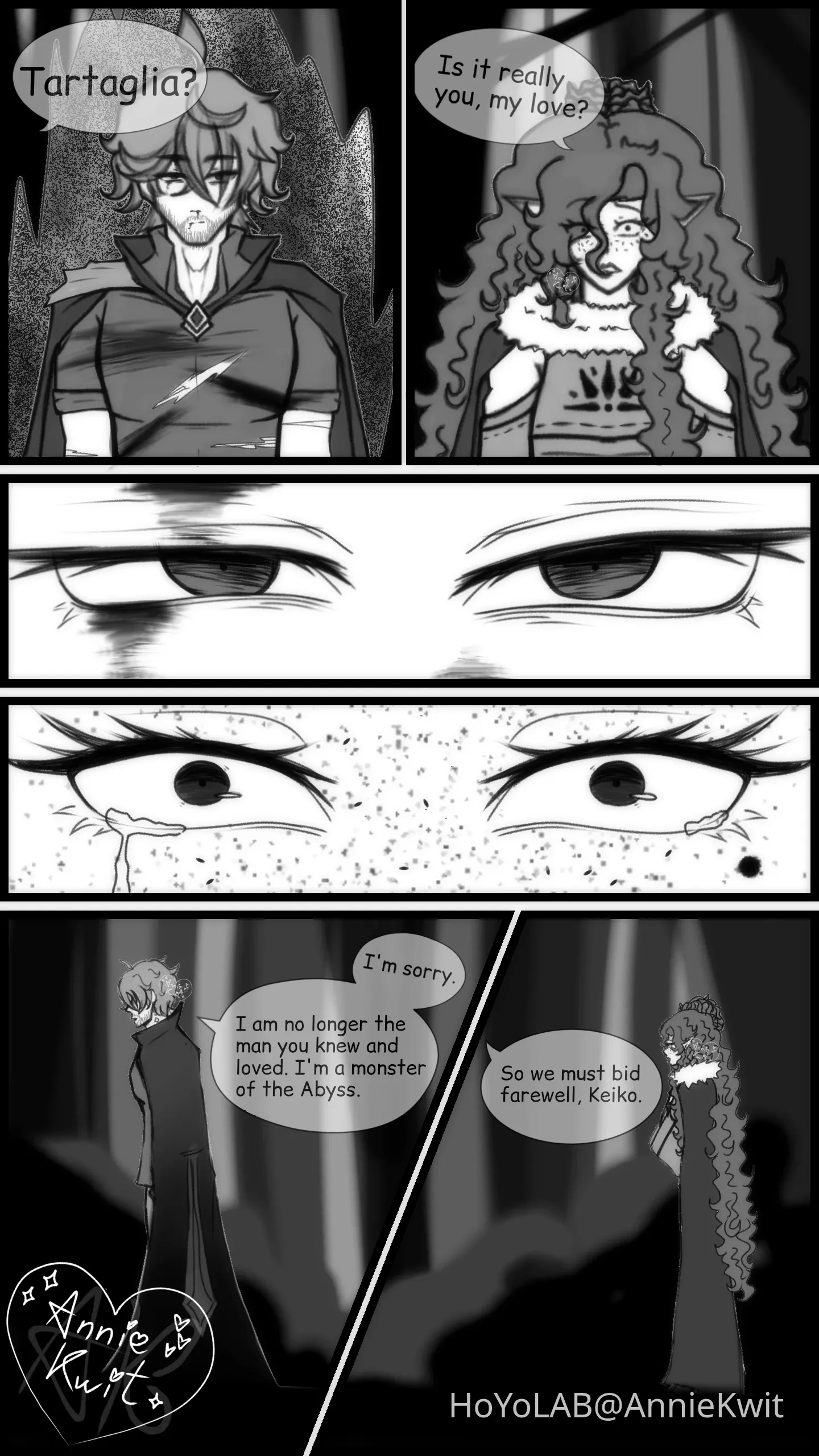 Tartaglia X OC FanComic (Odysseus Inspired) Genshin Impact | HoYoLAB