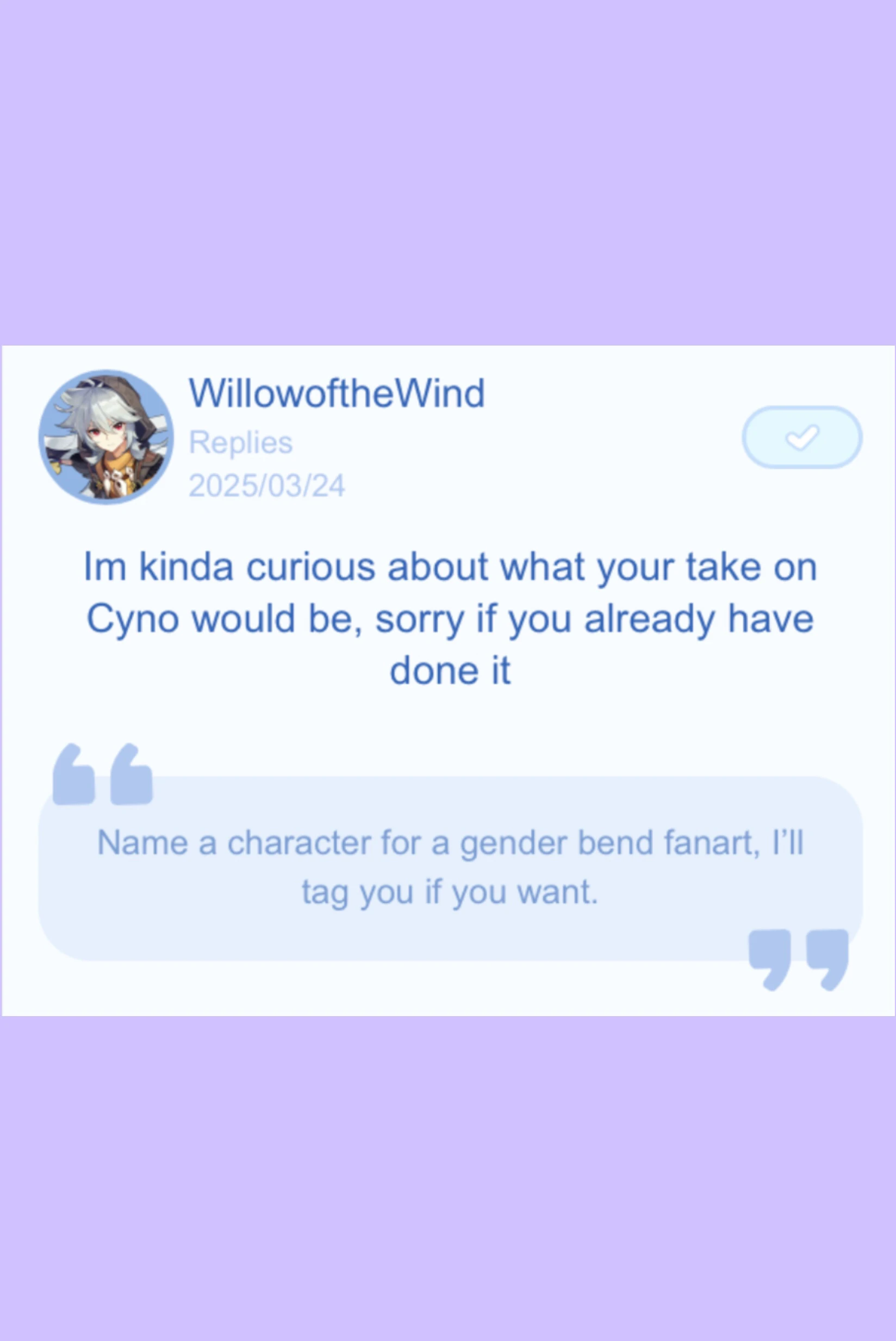 Female Cyno Genshin Impact | HoYoLAB