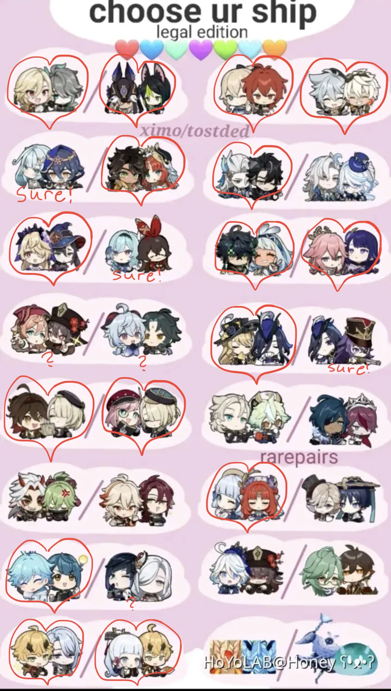 My ship picks (Part 2) Genshin Impact | HoYoLAB